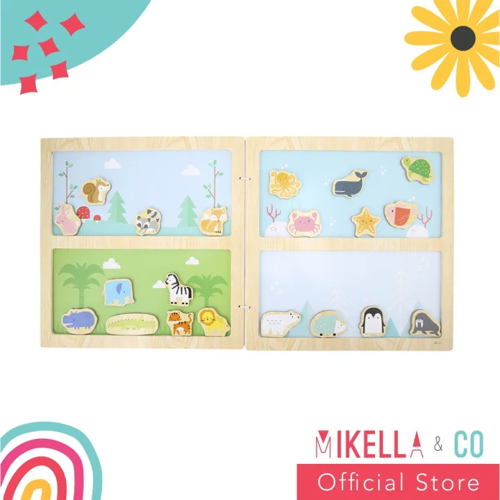 Magnetic Story Board (Anko Wooden Toy) | Lazada PH