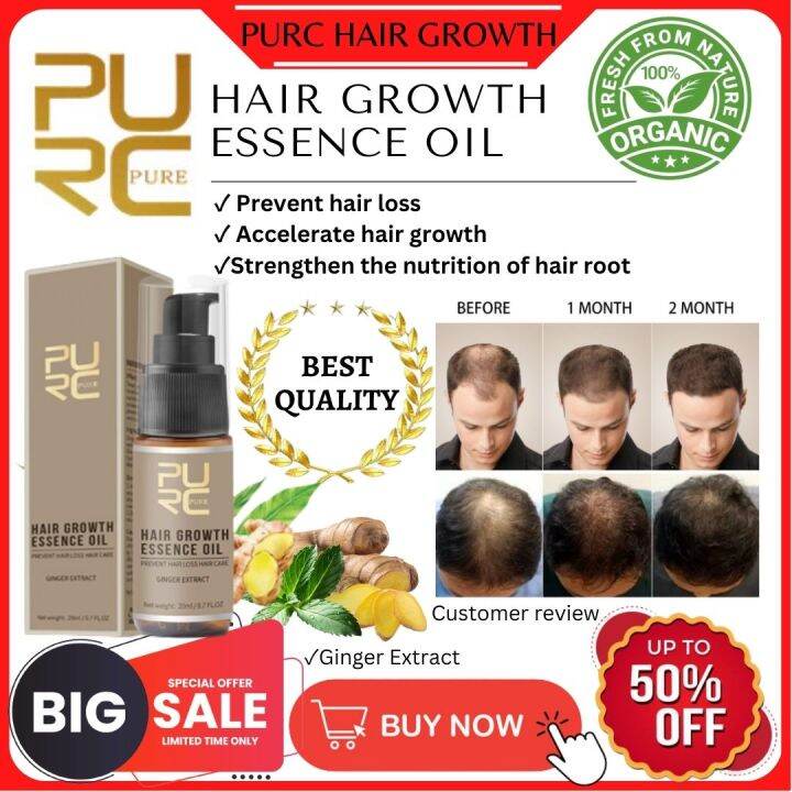 Authentic Pure Hair Growth Essence Hair Loss Products Essential Oil
