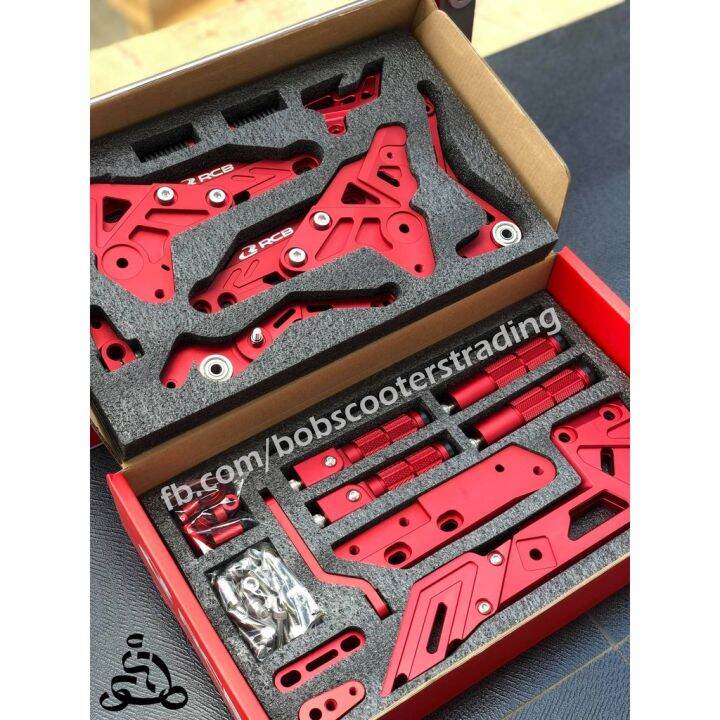 RCB S3 Footrest Full Set Shifter Raider 150 CarbFI | Lazada PH