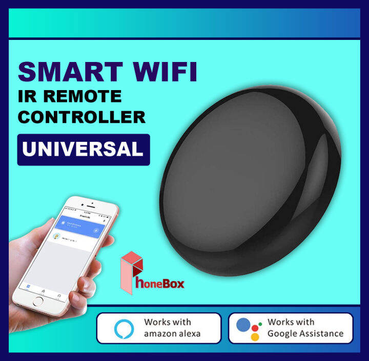PHONEBOX WIFI SMART IR Mini Universal Remote Control for TV, Aircon and ...