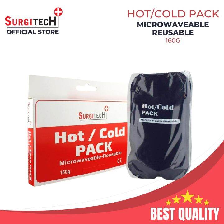 SURGITECH Hot and Cold Pack Reusable/Microwavable 160G | Lazada PH