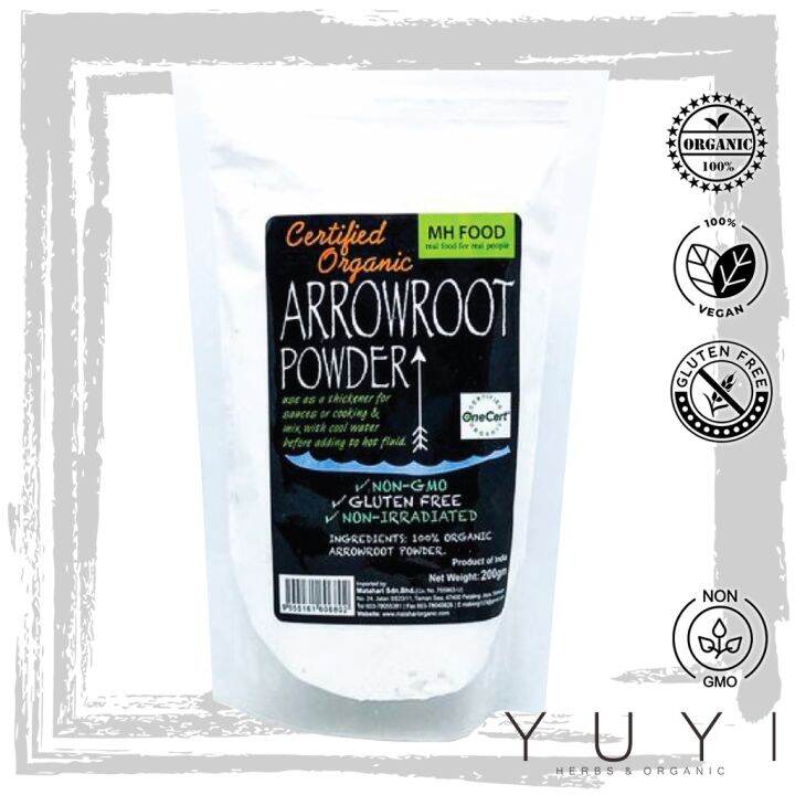 [Shop Malaysia] [MH Food]Organic Arrowroot Powder - 200g | Lazada.co.th