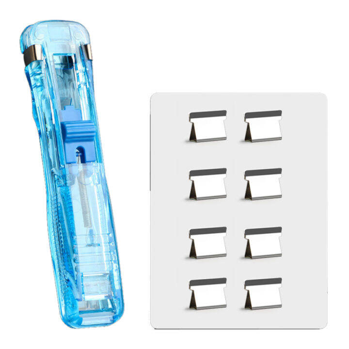 Push Clip Stapler Staple Remover Binder Push Clamp Tape Dispenser Paper ...