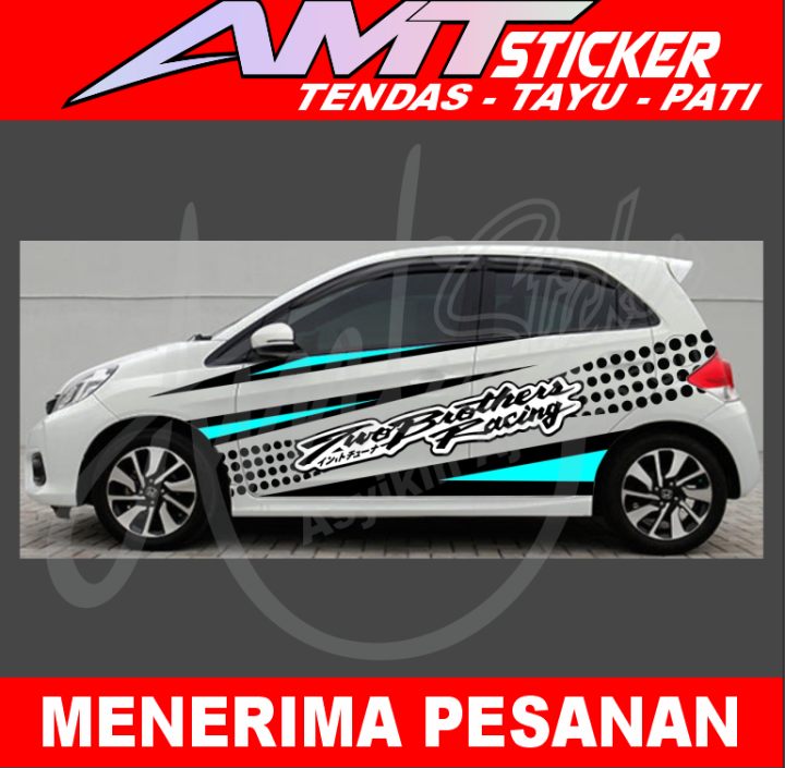 [Original] Stiker Decal/cutting Body Samping Mobil Stiker Body Samping ...