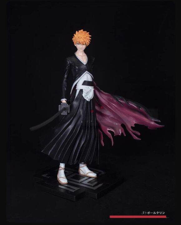 Bleach Ichigo Kurosaki Bankai Tensa Zangetsu 22cm Ichigo Figure A499 ...