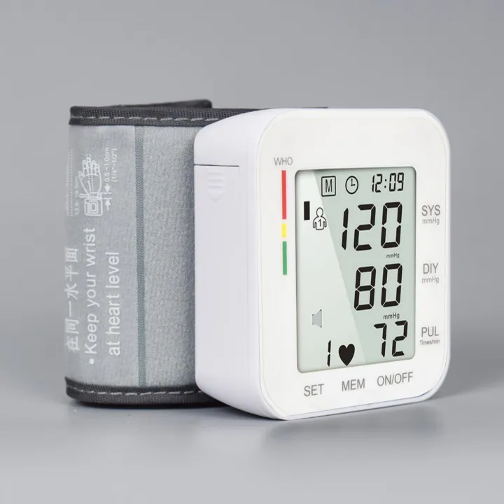 Automatic Intelligent Portable Electronic Wrist Blood Pressure Monitor ...