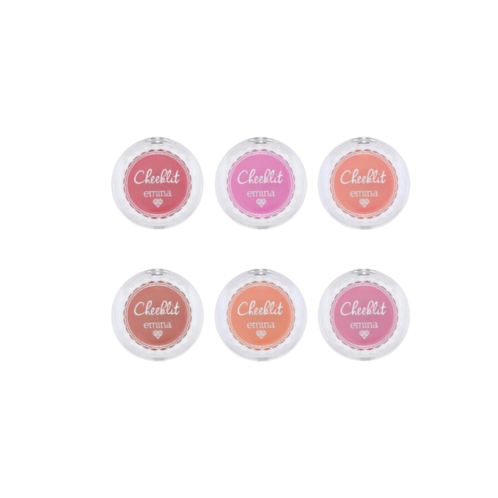Emina Cheek Lit Pressed Blush 3.5 g - Blush On Padat | Pewarna Pipi ...