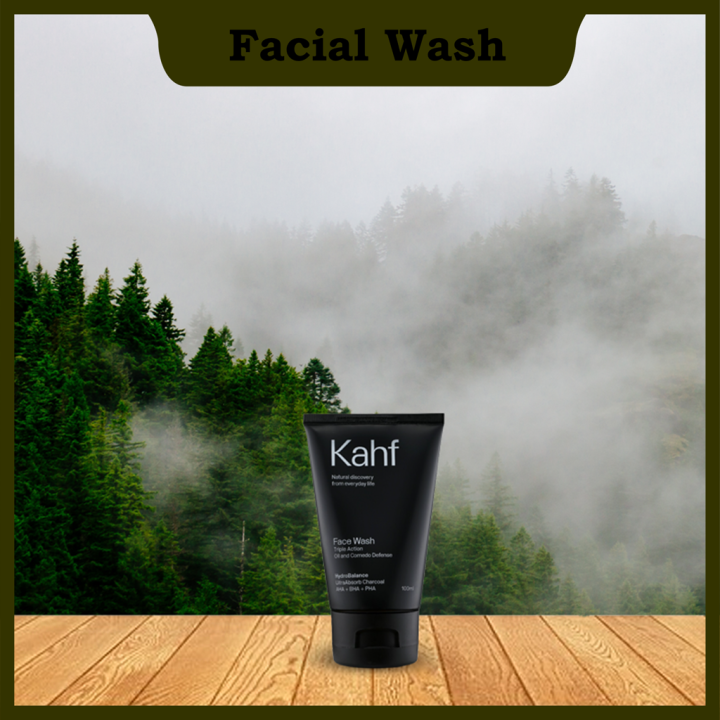 Kahf Triple Action Oil and Comedo Defense Face Wash 100 ml Masker Sabun ...