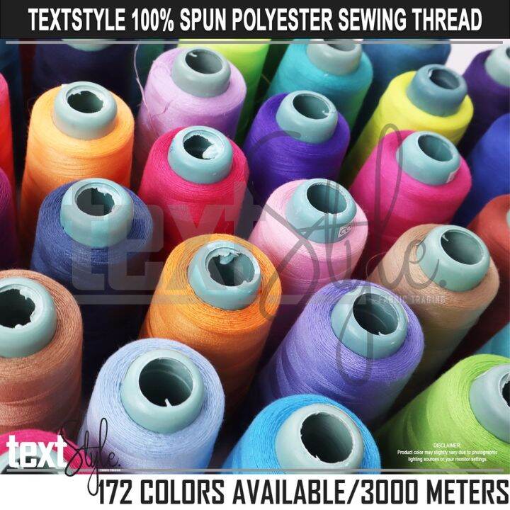 Textstyle 100% Spun Polyester Sewing Thread TKT120 3000 yards Vol 2 ...