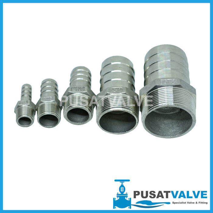 1" inch HOSE NIPPLE SS304 Stainless Steel | Lazada Indonesia