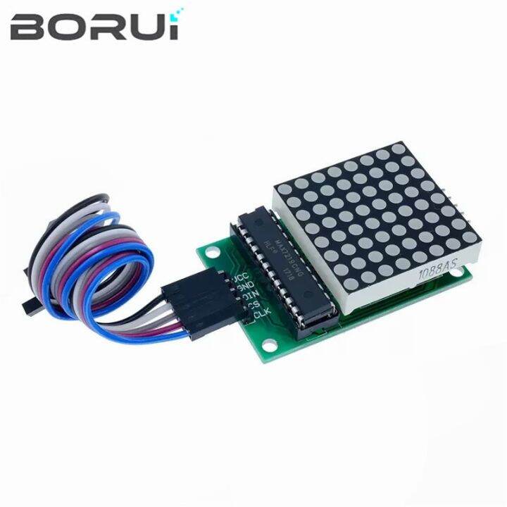 MAX7219 8*8 dot matrix module microcontroller module display module MCU LED Display Control ...