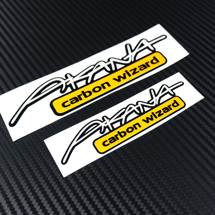 สติ๊กเกอร์ AKANA carbon wizard สะท้อนแสง | Lazada.co.th