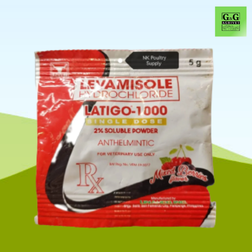[G&G AGRIVET] 1 SACHET / LATIGO 1000 10g / 10% SOLUBLE POWDER/ PAMURGA ...