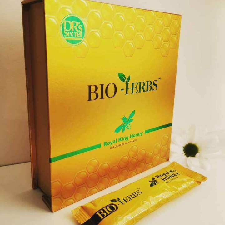 BioHerb Original &Pure mountain King Royal Honey 1Box*10 Sachet 30gm | Lazada