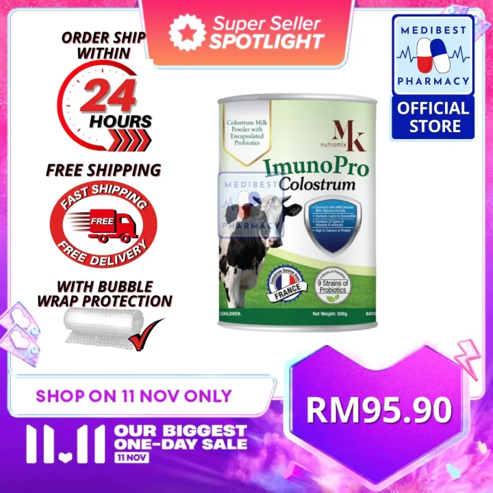 MK Nutramix Imunopro Colostrum 500G | Lazada