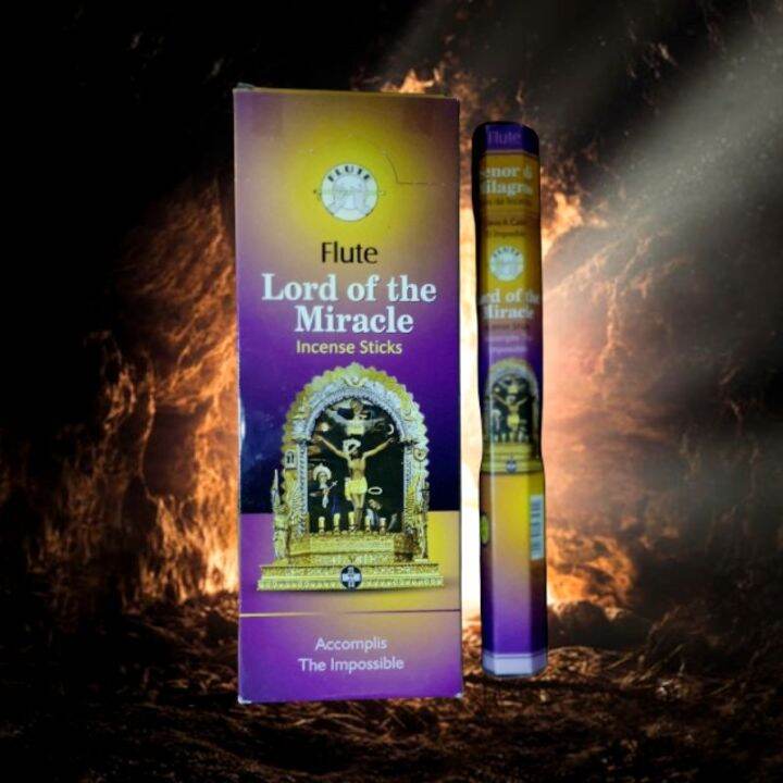Christ of Miracles Incense Flute Lord of the Miracle 20 Sticks | Lazada PH