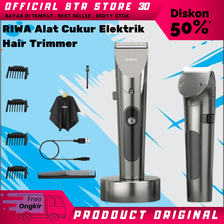 MURAH COD Alat Cukur Elektrik Hair Trimmer Rechargerable / alat cukur ...