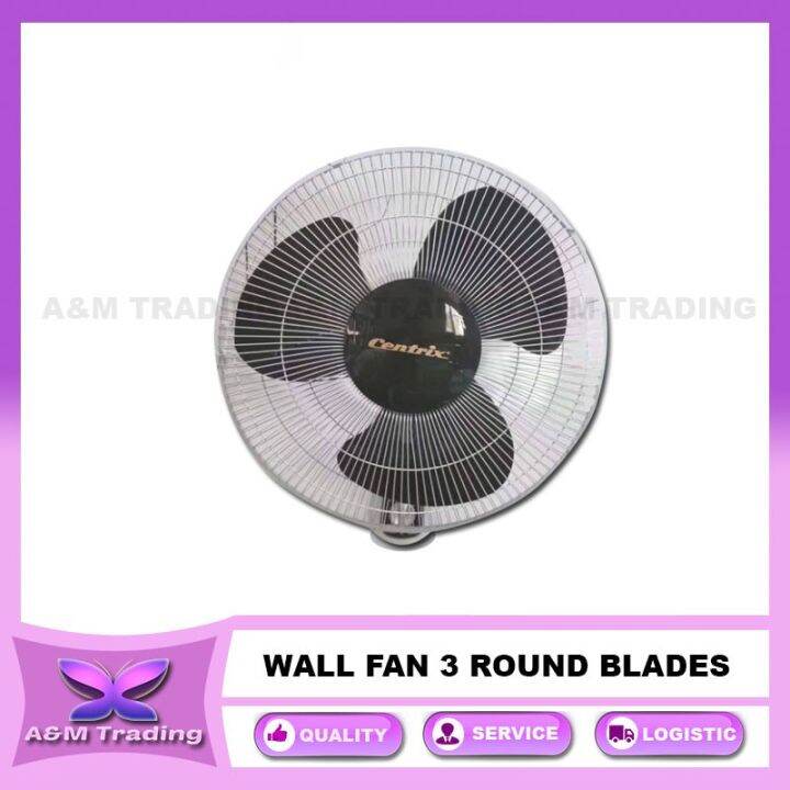 Wall Fan Electric Fan "16 CENTRIX 45 Watts, 3 Rounded Fan Blade #CX ...