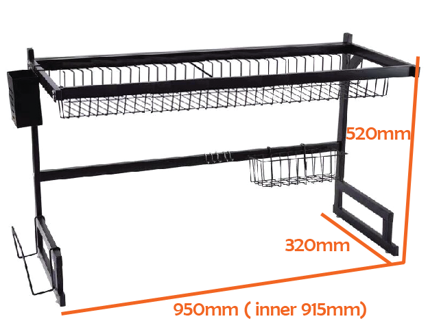 CABANA Kitchen Rack Rak Barang Serbaguna Kitchen Accessories ...