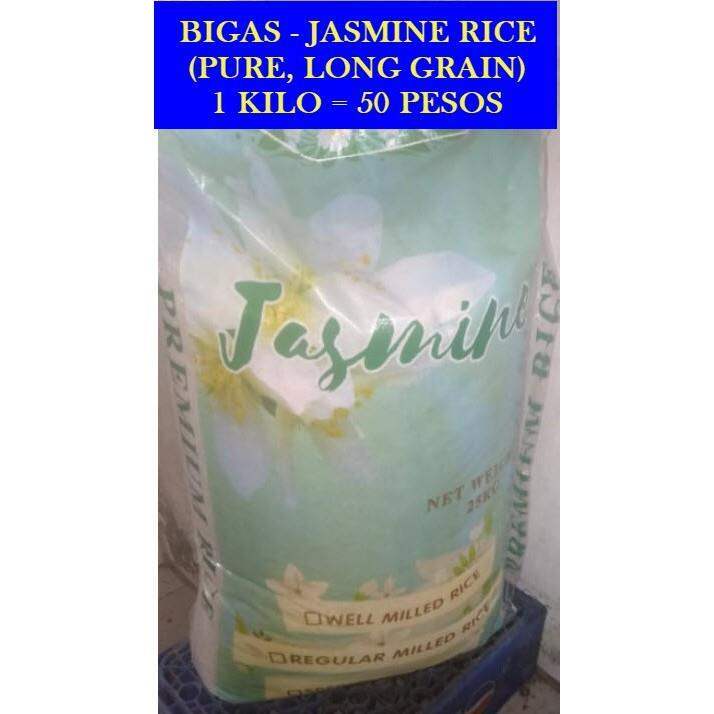 ☄ BIGAS - PREMIUM RICE (JASMINE RICE) 1 KG | Lazada PH