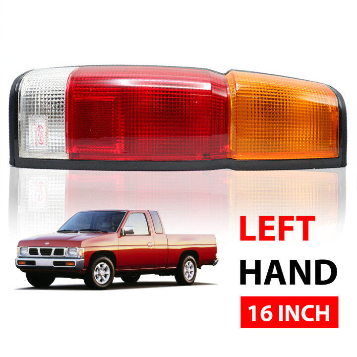 ไฟท้าย+ปลั๊ก ขั้วไฟ สูง 16 นิ้ว ข้างซ้าย 1 ชิ้น สีแดง,ส้ม,ใส สำหรับ Nissan Big-M 925 993 D21 ...