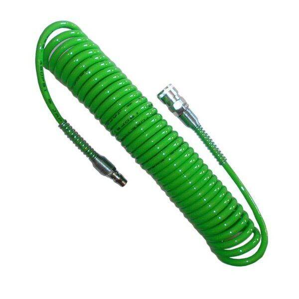 Selang Compressor Spiral 6 Meter Selang Kompresor Angin Air PU Recoil ...