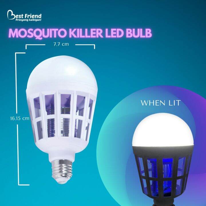 2-in-1 Mosquito Insects Killer Bulb 15watts | Lazada PH