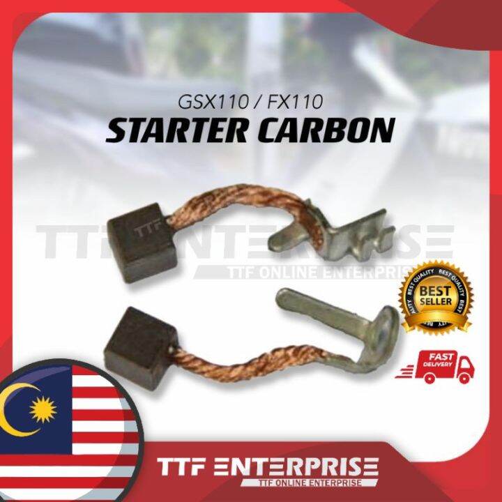 SUZUKI GSX110 / FX110 STARTER CARBON | Lazada