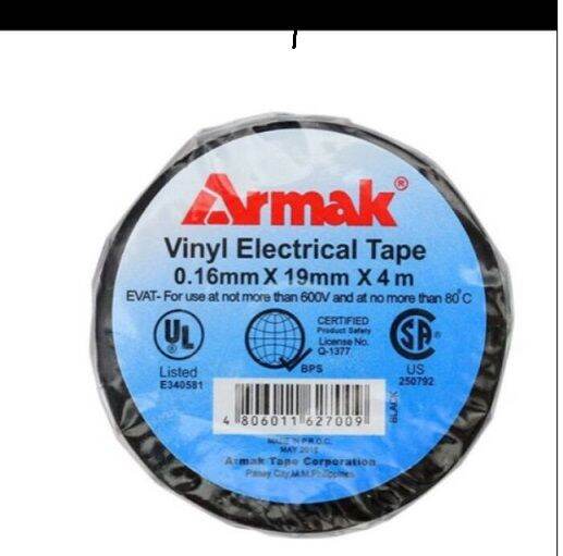 ARMAK VINYL ELECTRICAL TAPE ( 4meters / 16 meters ) | Lazada PH