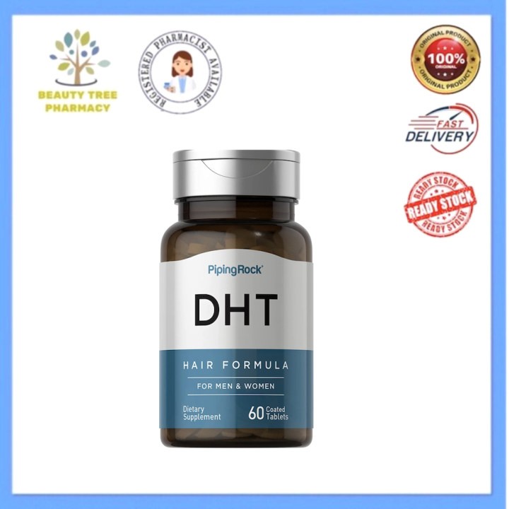 Piping Rock DHT Advanced Hair Formula 60 Tablets | Lazada