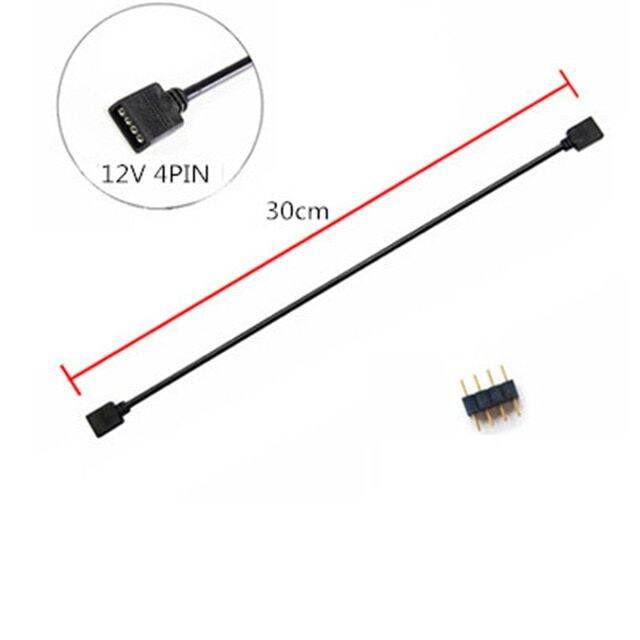 Motherboard Interface 3pin / 4pin Aura Rgb 1-4 Interface Splitter ...