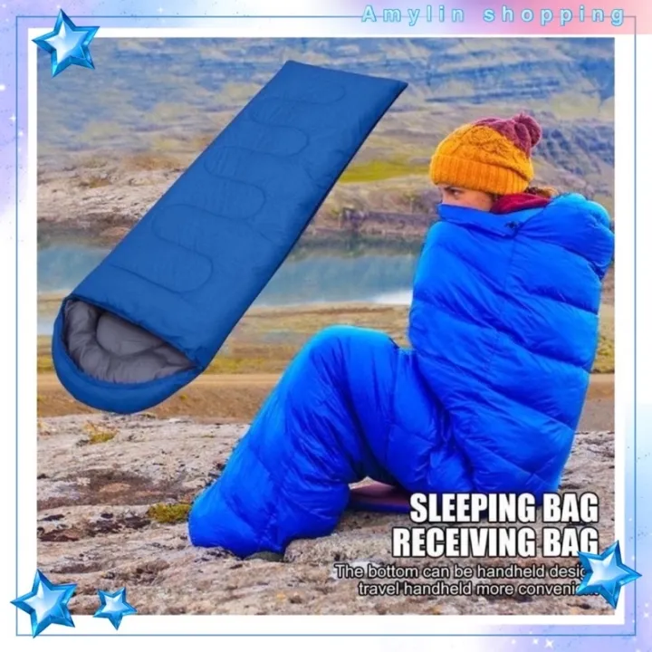 Outdoor Indoor Camping waterproof Sleeping Bag | Lazada PH