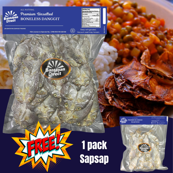 500g Boneless Danggit Cebu Vacuum Sealed - Bantayan Island Dried Fish ...
