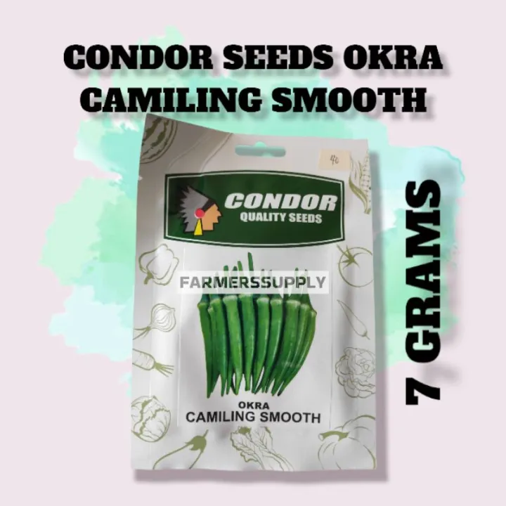 CONDOR SEEDS PACK CAMILING SMOOTH OKRA | Lazada PH
