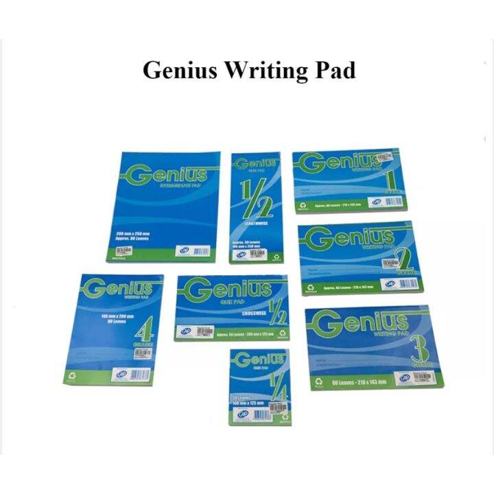 Genius Quiz Pad Paper (1 pad) | Lazada PH