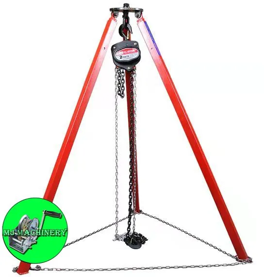 1 Ton 3 Meters Lifting Tripod with Chain Block | Lazada PH