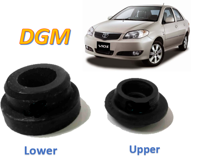 Toyota Vios NCP42 Radiator Bush Mounting Upper Lower 16523-0M020 90080 ...
