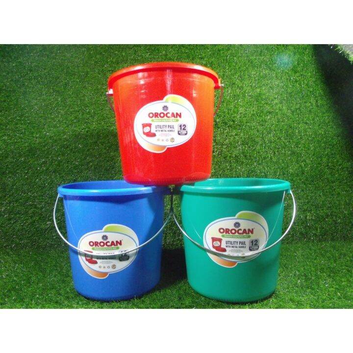 Hot vgtdk0 12 Liters Orocan Pail with stainless steel handle timba ...