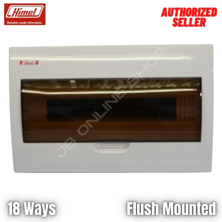 Himel Distribution Box 18 Ways Plastic Flush Mounted Enclosure | Lazada PH