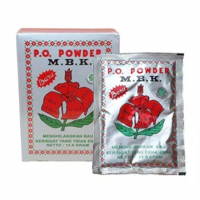 Bedak Powder MBK Super Penghilang Bau Badan | Lazada Indonesia