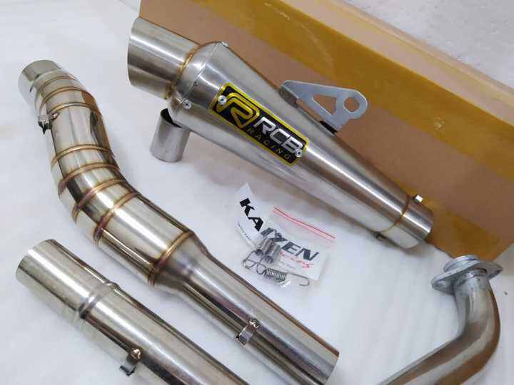Knalpot Racing RCB Fantera Fullset All New R15 v4 v3 v2 Vixion Nvl Nva ...