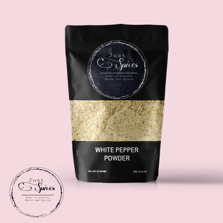 Just Spice's White Pepper Ground 50Grams | Lazada PH