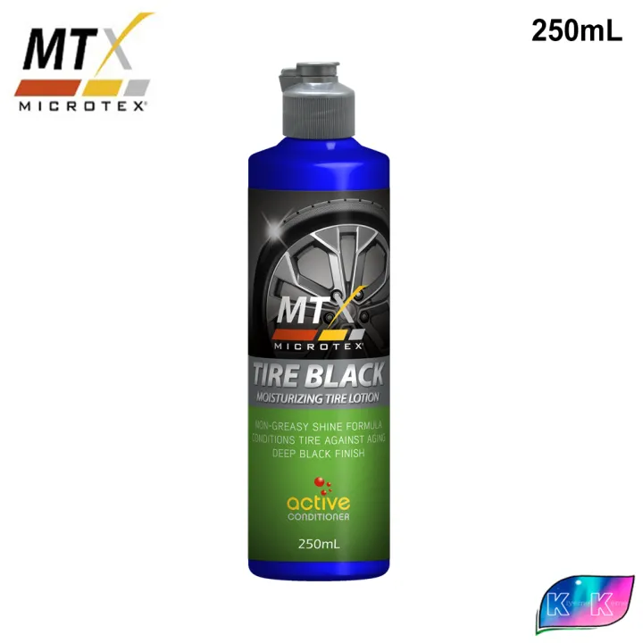 Microtex Tire Black 250ml w/ Conditioner (Protection, Shine ...