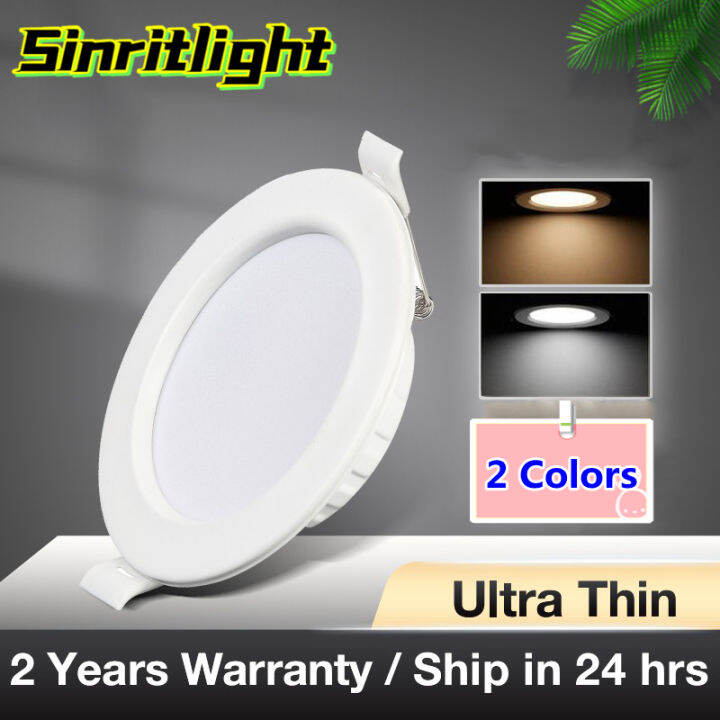 LED Pin Light 12W/9W/6W/3W LED Round Pin light Embedded Ceiling light White light/Warm light 2 ...