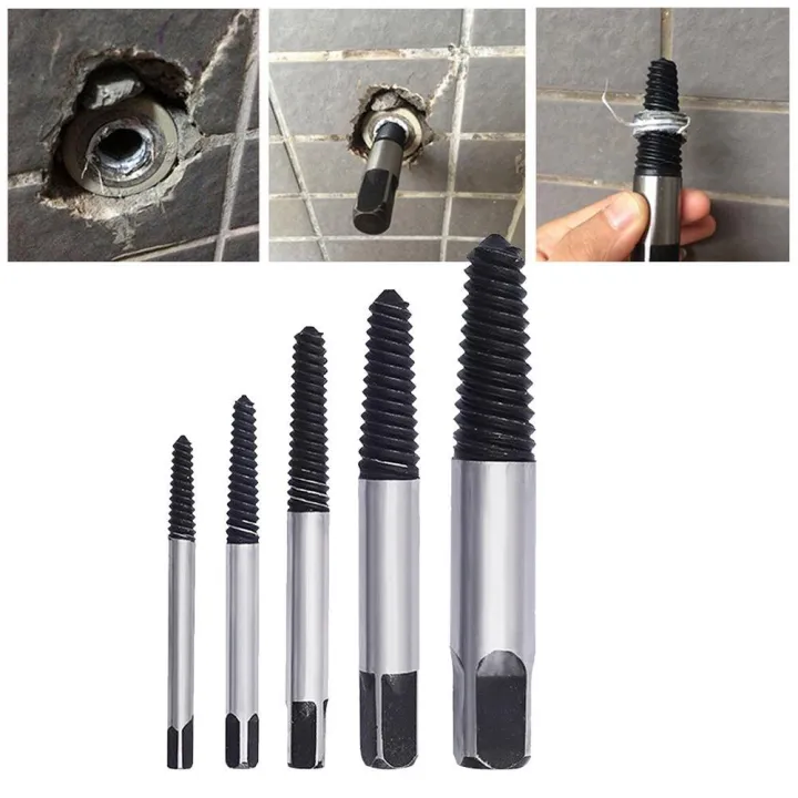 Screw Extractor Damaged Screws Bolts Broken Pipes Easy Extractor ...
