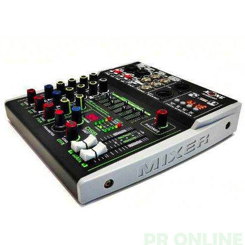 MIXER 4CH มิกเซอร์ 4ช่อง มีบลูทุธ BLUETOOTH USB EQ EFF 99dsp 24Bit รุ่น ...