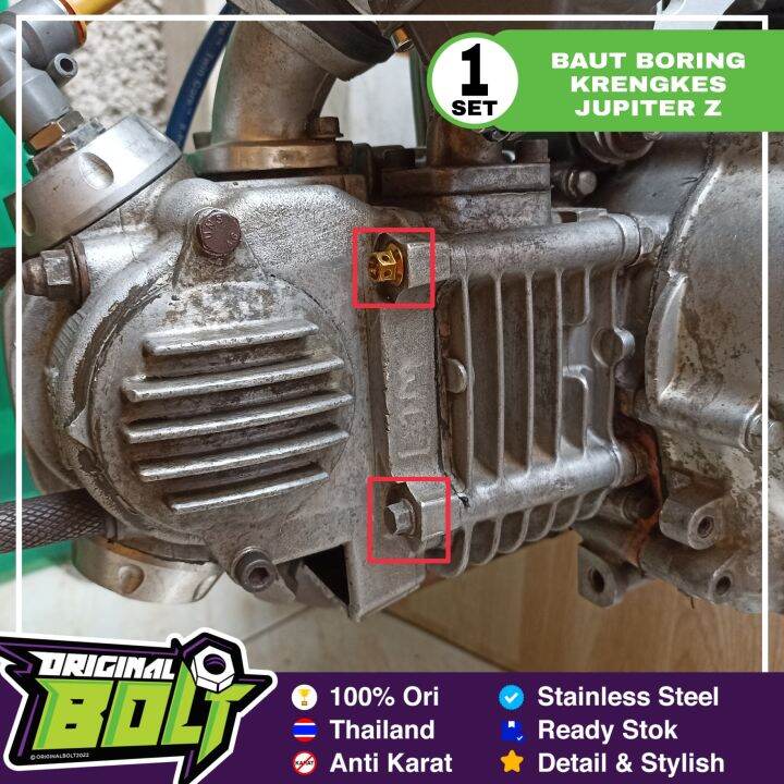 Baut Boring Krengkes Probolt Sleep Engine Jupiter z Vega Crypton ...