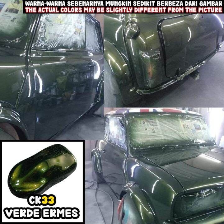 🔴 CK33 Verde Ermes Aikka SUPREME CRYSTALIZER Colour Kereta Paint Car ...