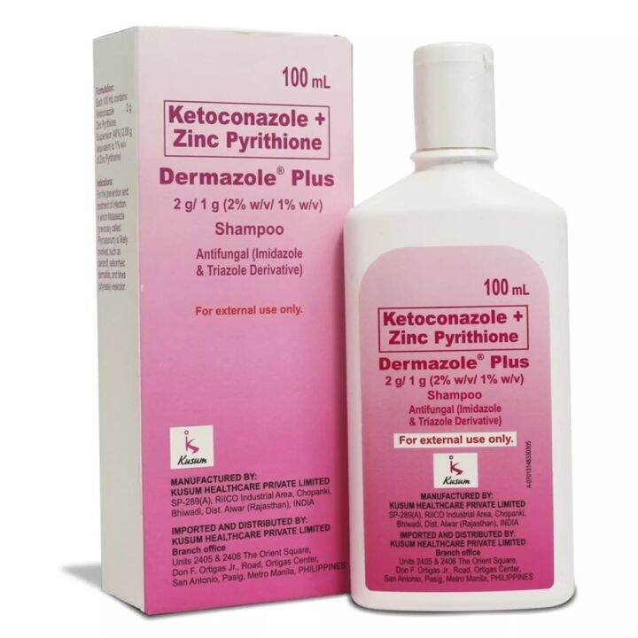 ♪Dermazole plus (anti dandruff, seborrheic dermatitis, anti fungal ...