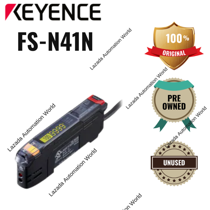 Keyence Sensor FS-N41N Fibre Amplifier, Cable Type, Main Unit, NPN ...